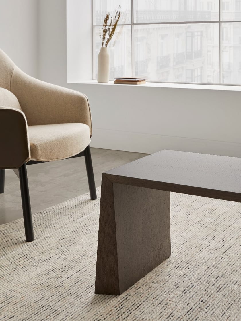 NARUK Rectangular wooden coffee table By Kendo Mobiliario | design Vicente Gallega García