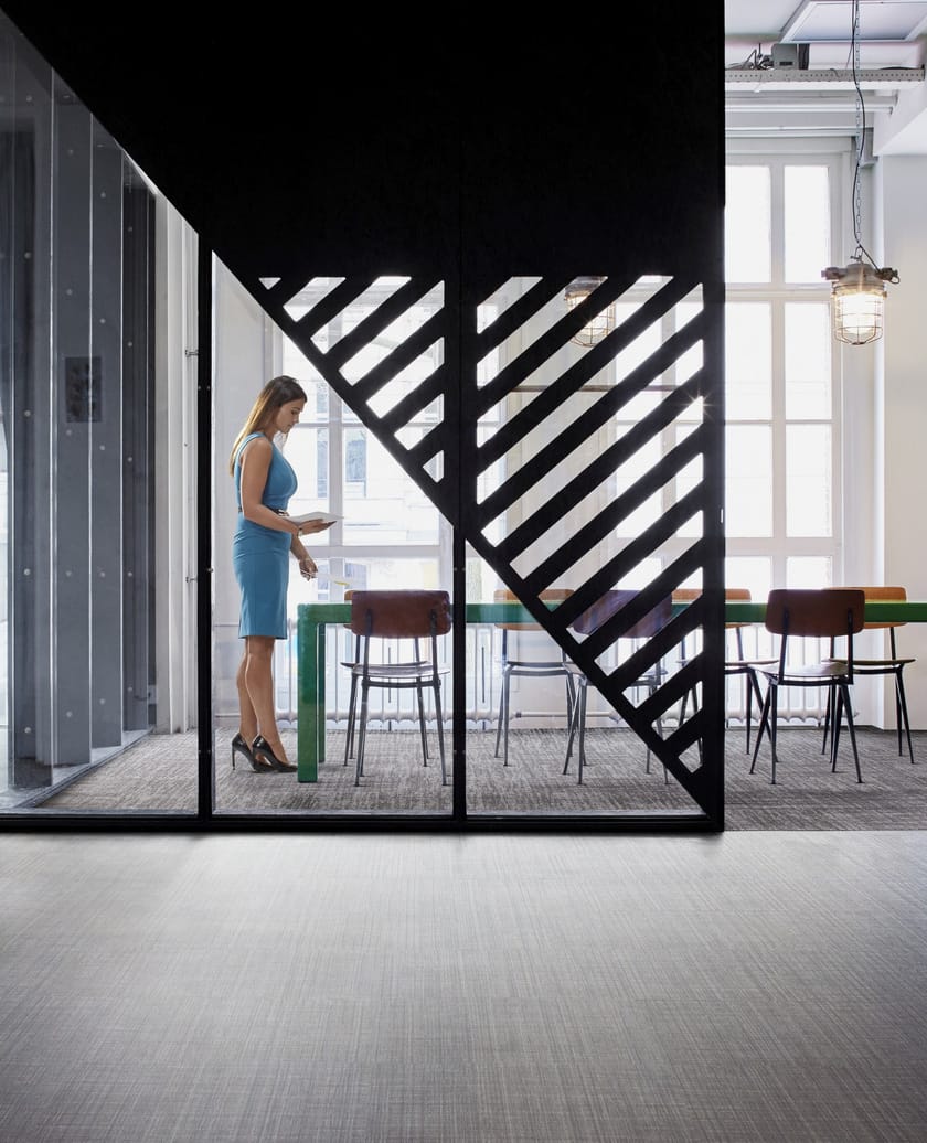 Ecological resilient vinyl flooring NATIVE FABRIC By Interface®