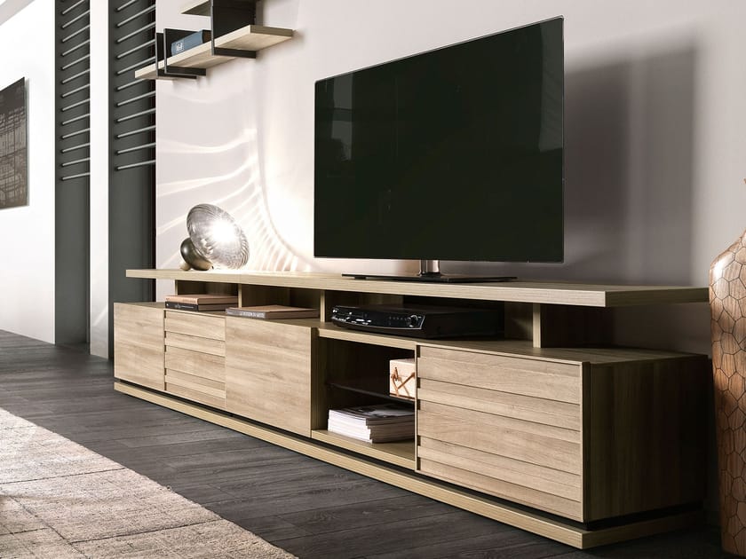 Mobile TV componibile NATURA COMPOSIZIONE 3 By GAUTIER FRANCE