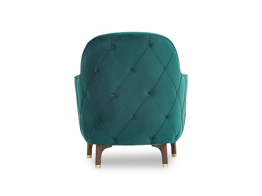 Fabric armchair with armrests NAVONA | Fabric armchair Navona ...