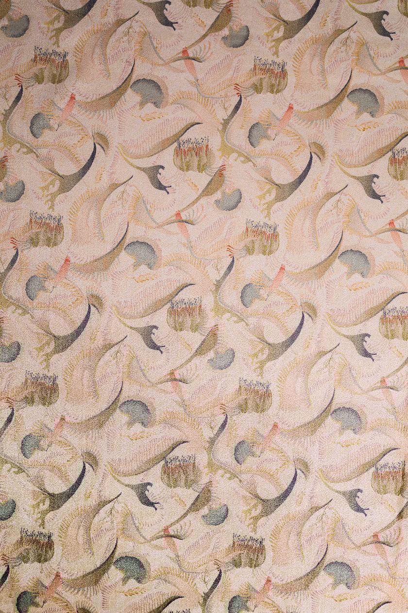 Polyamide carpeting with floral pattern NEBULA By Besana Moquette ...