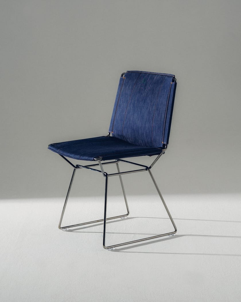 NEIL DENIM Chair By MDF Italia | design Jean-Marie Massaud