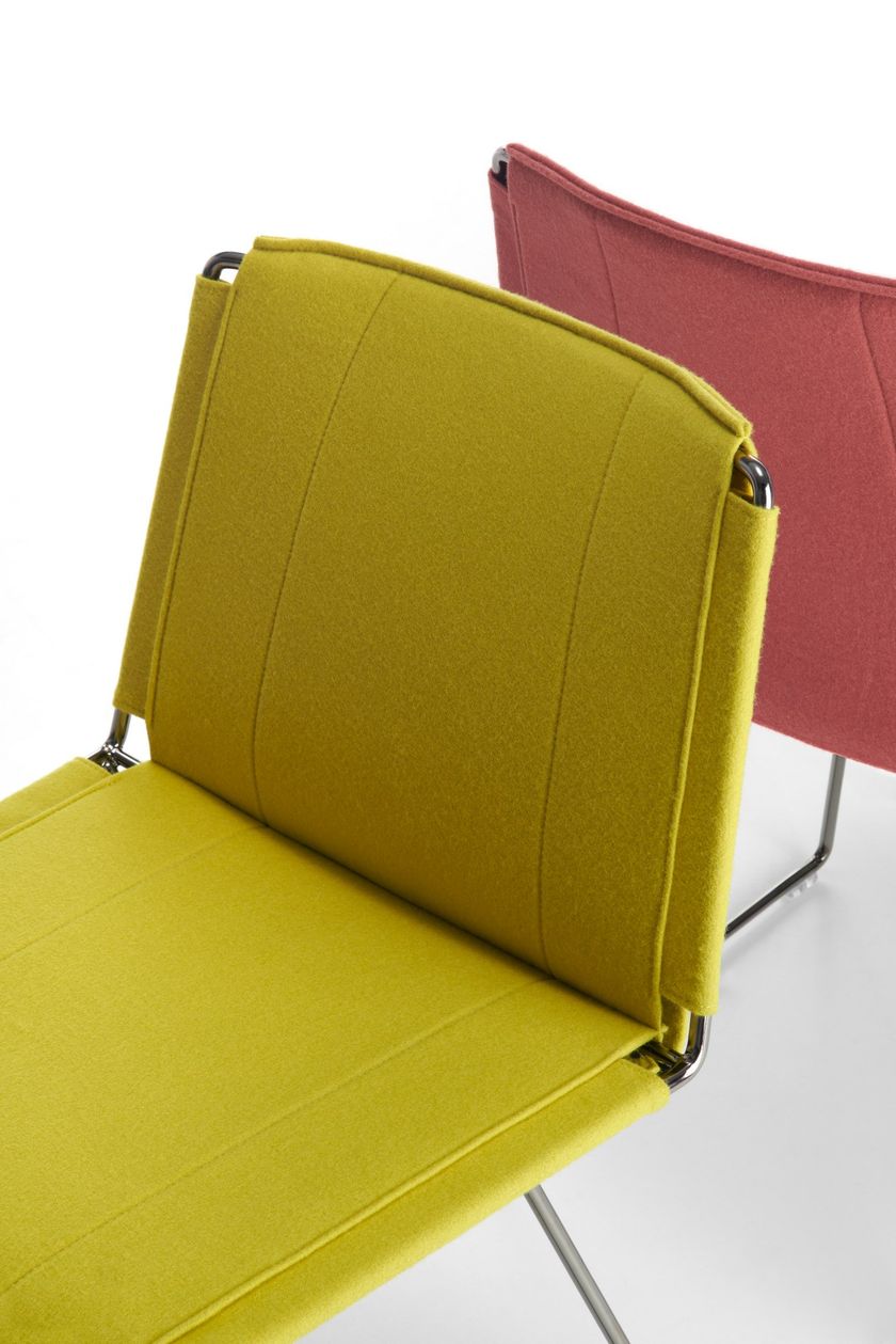 NEIL TEXTILE | Chaise By MDF Italia design Jean-Marie Massaud