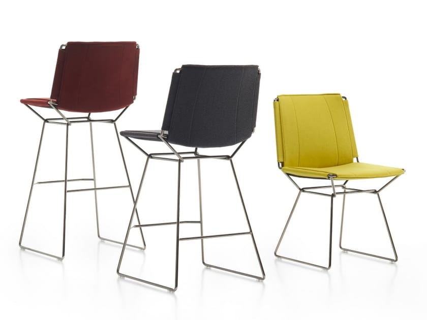NEIL TEXTILE | Stool By MDF Italia design Jean-Marie Massaud