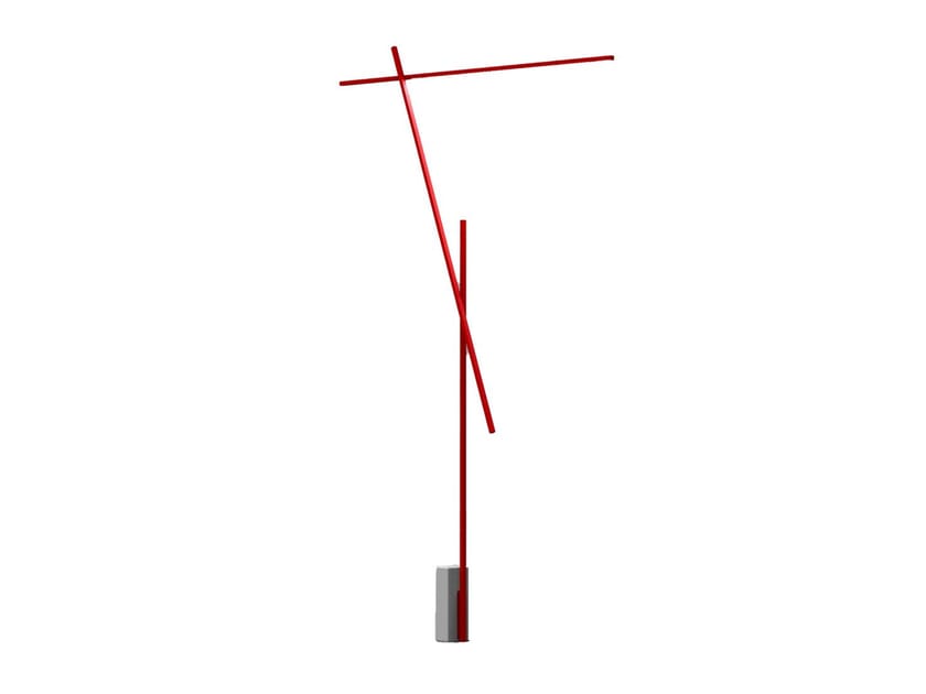 FLAMINGO LED aluminium floor lamp By NEMO