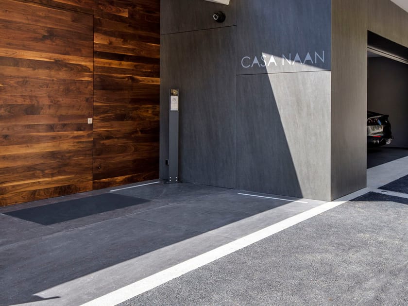 BASALT GREY Neolith® wall/floor tiles with stone effect By NEOLITH