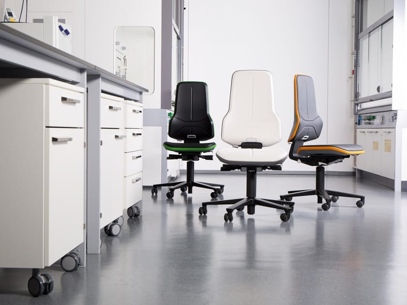 Work chair with 5-Spoke base NEON 9560 By bimos design Phoenix Design