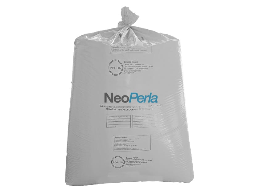 NEOPERLA Granulato per isolamento termico in intercapedine By Poron