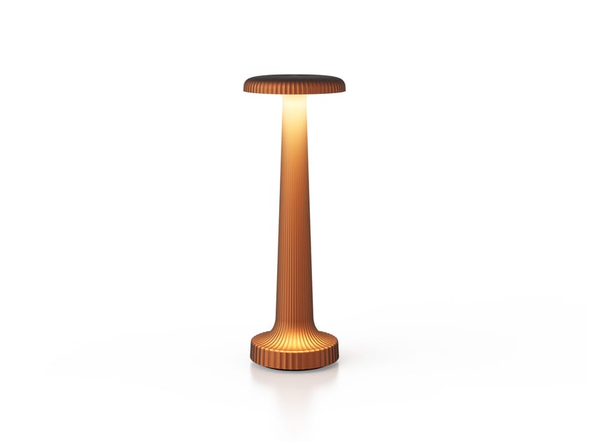 TALL POPPY LED cordless zinc table lamp By NEOZ Lighting | design Peter ...
