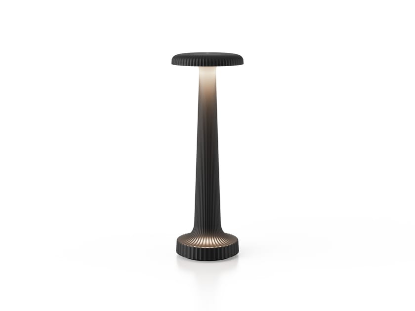 TALL POPPY LED cordless zinc table lamp By NEOZ Lighting | design Peter ...