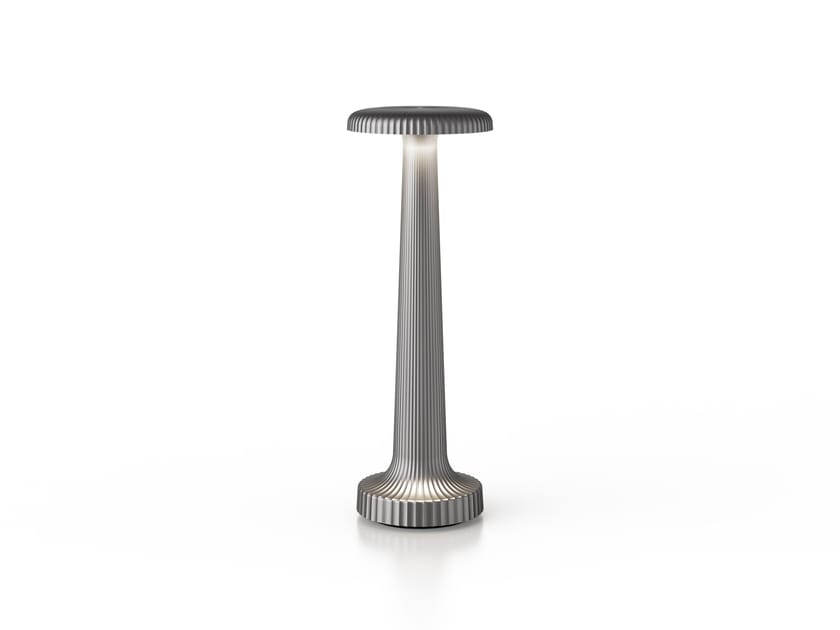 TALL POPPY LED cordless zinc table lamp By NEOZ Lighting | design Peter ...