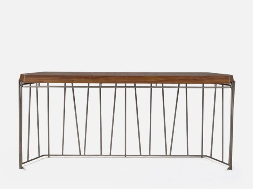 NERITON | Console table Rectangular wooden console table By Casa ...