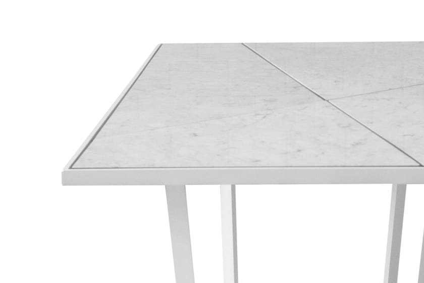 NERO Carrara marble garden table By Myface
