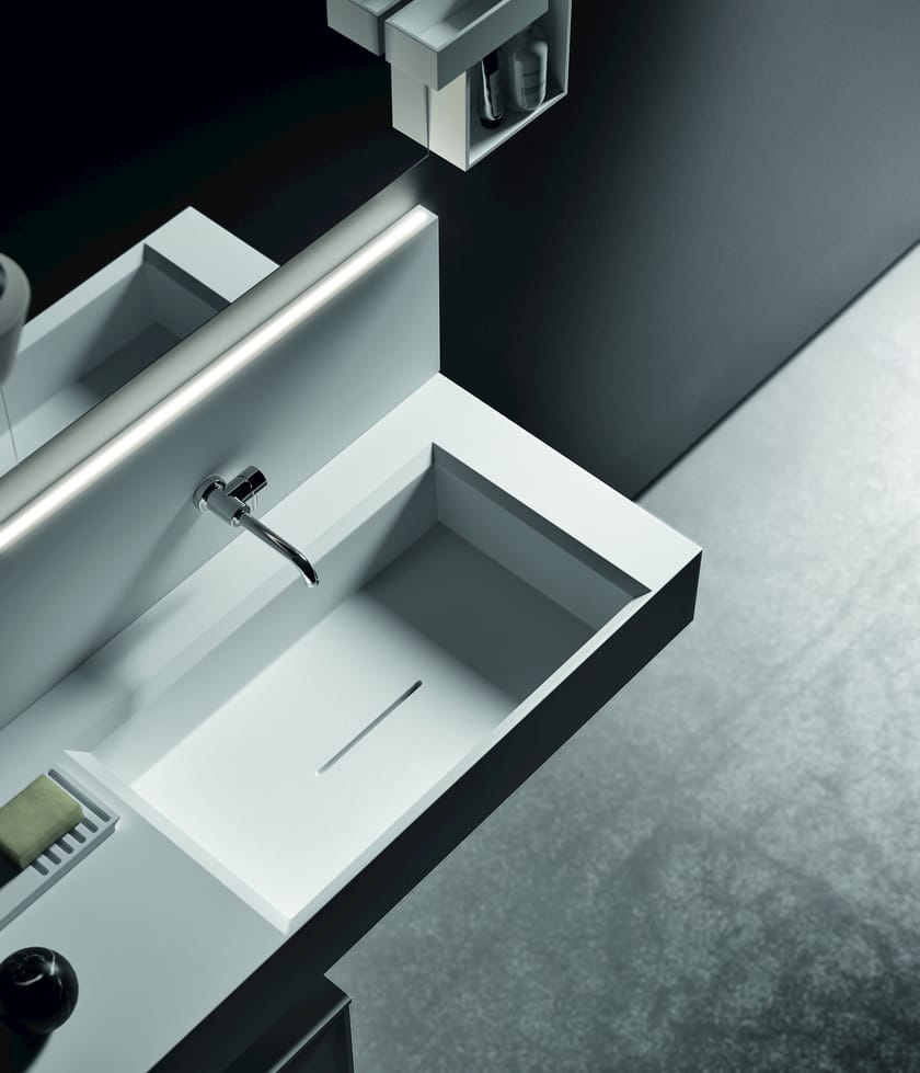 NEROLAB | Bathroom wall cabinet By Cerasa