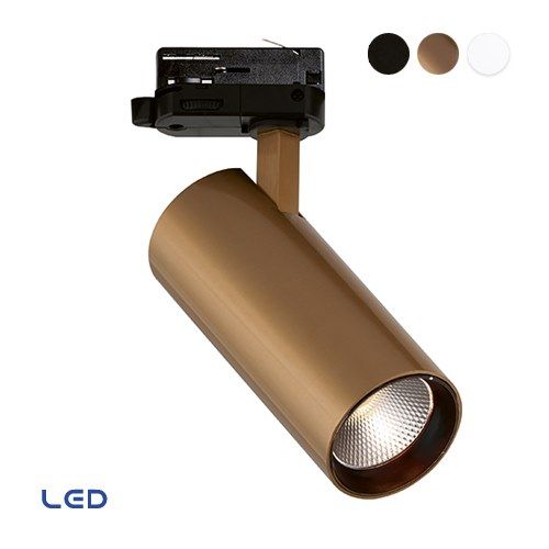 NESTOR 10W / 15W / 30W LED aluminium track-Light By Terzo Light
