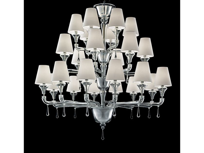 NEVADA Venetian crystal chandelier By Barovier&Toso
