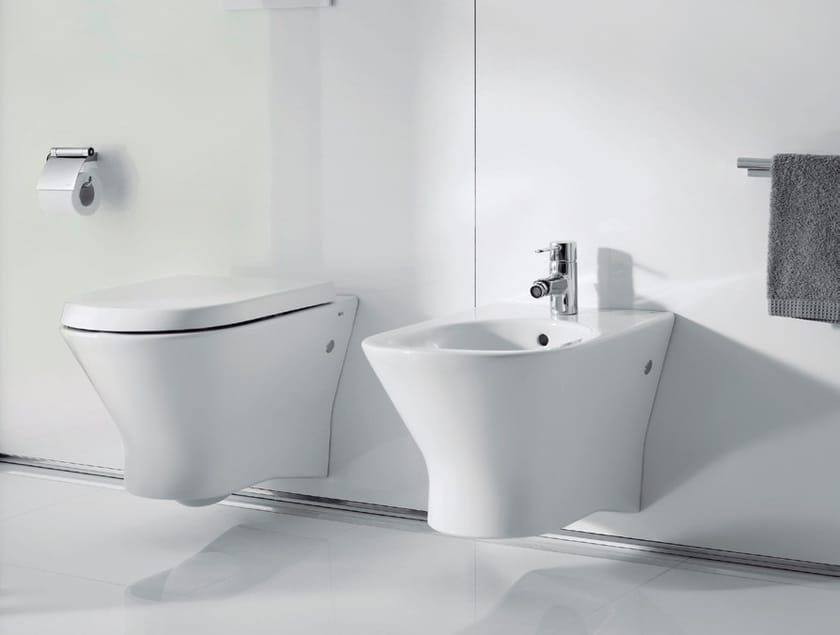 NEXO | Wall-hung toilet By ROCA SANITARIO design Antonio Bullo