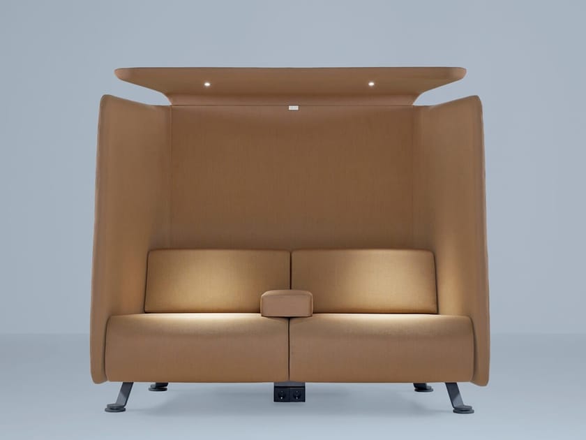 NICHE | Office booth with built-in lights By Prooff design AXIA