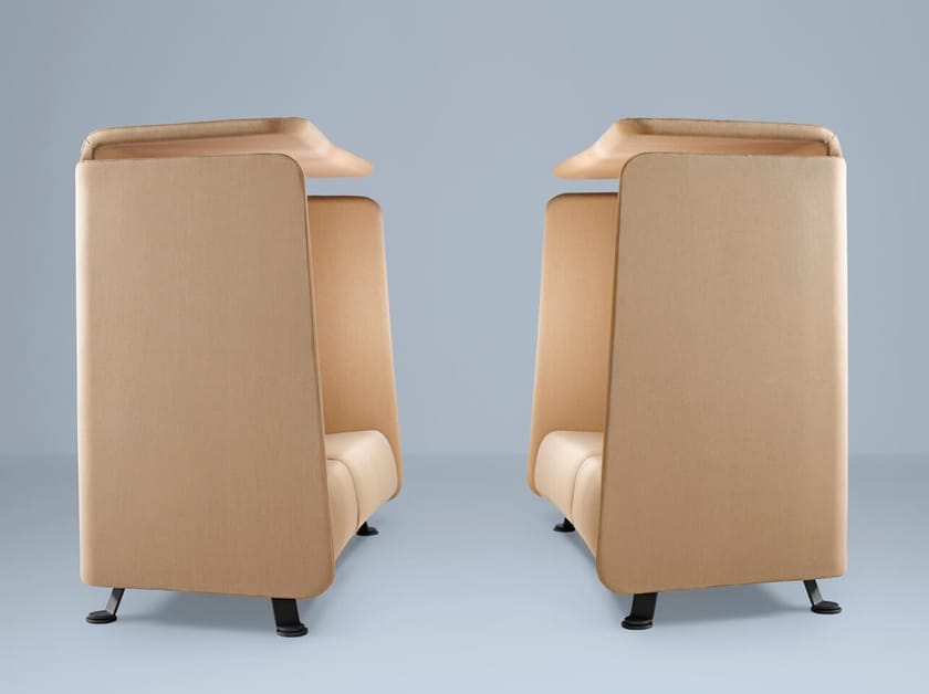 NICHE | Office booth with built-in lights By Prooff design AXIA