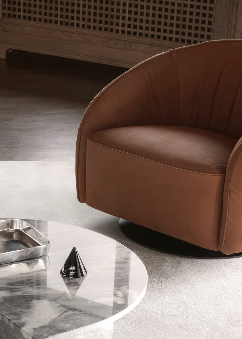 NEST SWIVEL Easy chair By NICOLINE