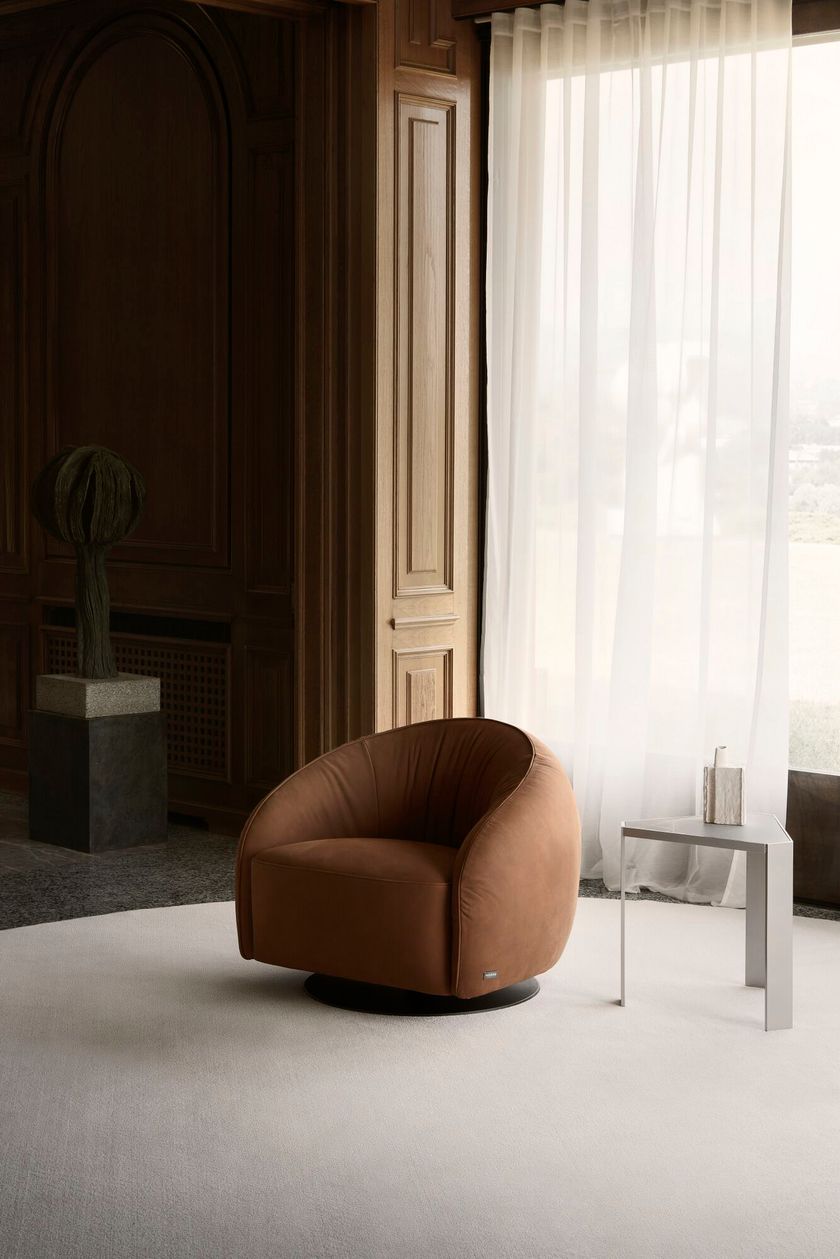 NEST SWIVEL Easy chair By NICOLINE