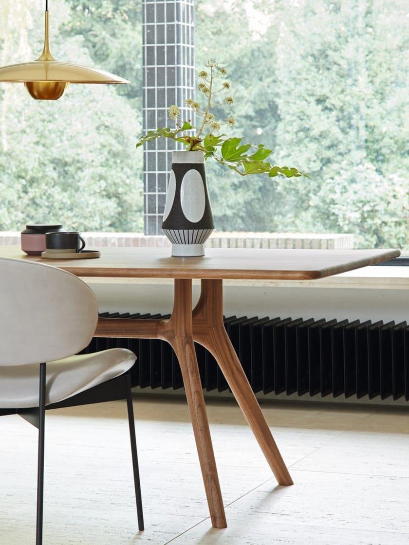 NIL | Table Rectangular solid wood dining table By MORE | design Gil Coste