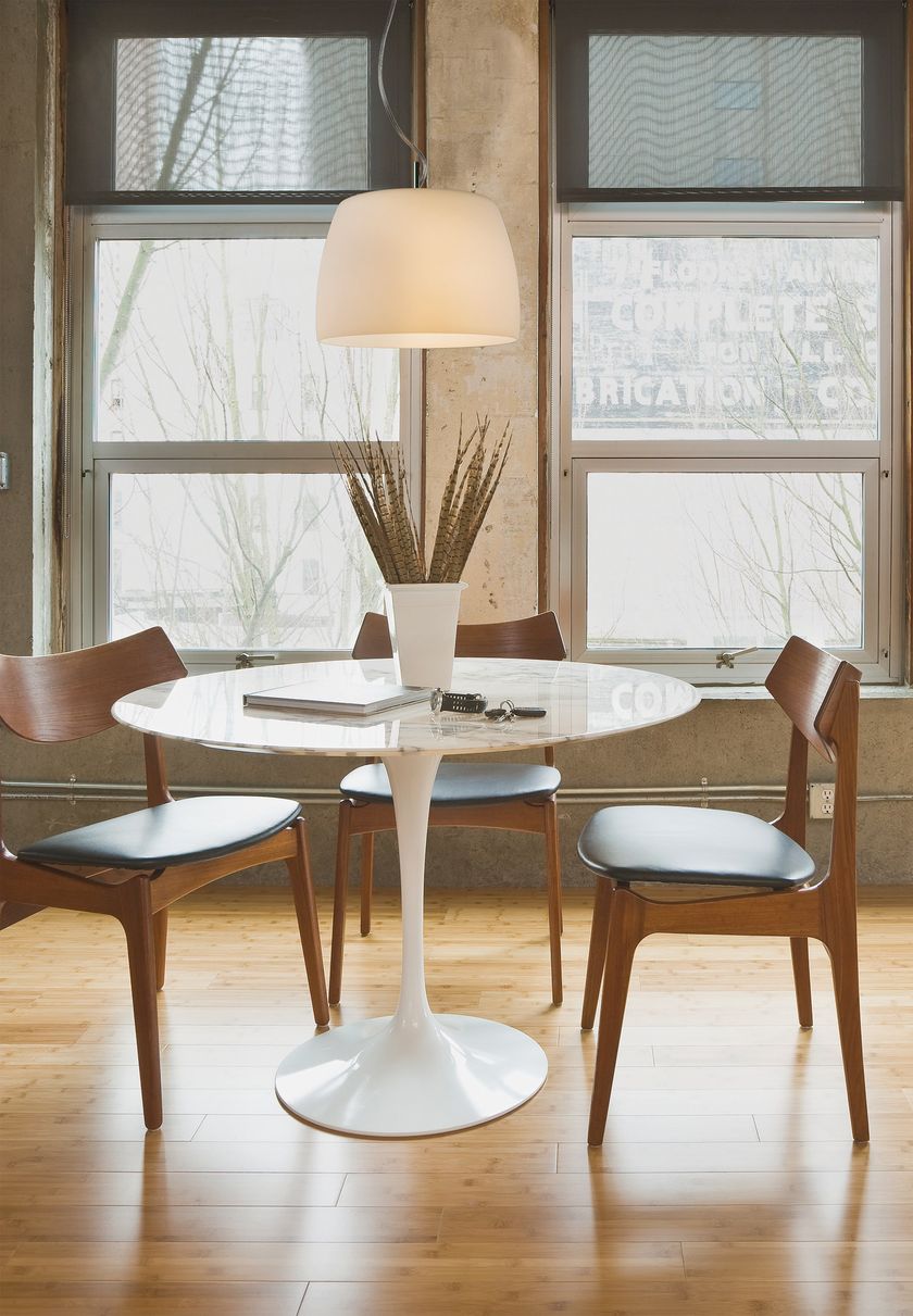 Lampada a sospensione a LED in vetro opale NIMIS 350 By Astro Lighting