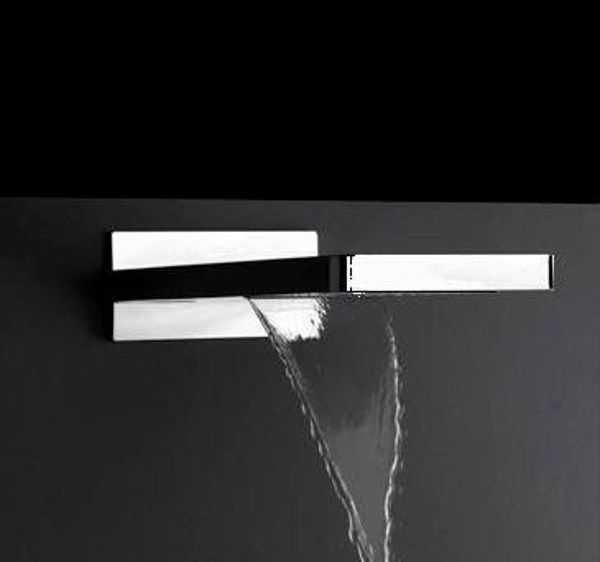Stainless steel shower set with hand shower with overhead shower NINFE ...