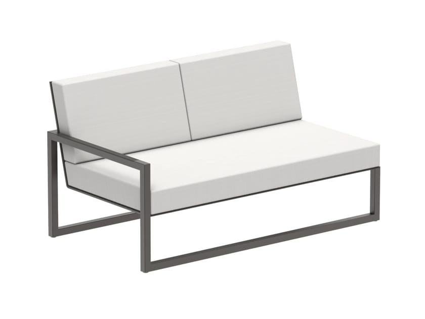 NINIX LOUNGE 2 seater Batyline® garden sofa By Royal Botania