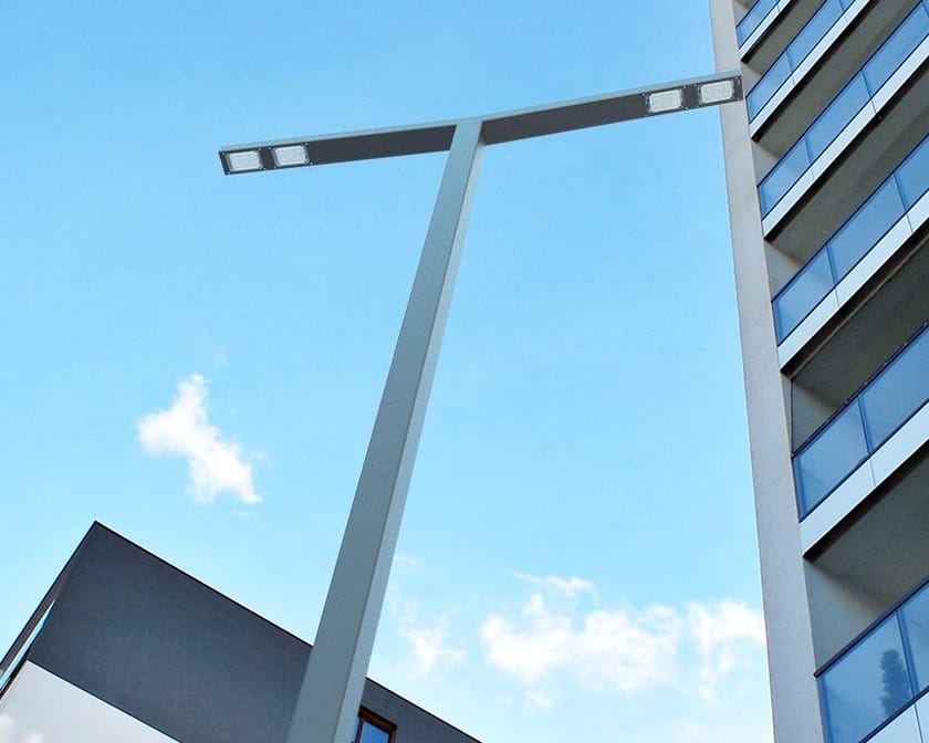 Metal street lamp NIXEA By GHM-ECLATEC design Stoa Architecture