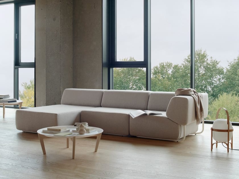 Sectional sofa NOA By SOFTLINE design Busk + Hertzog