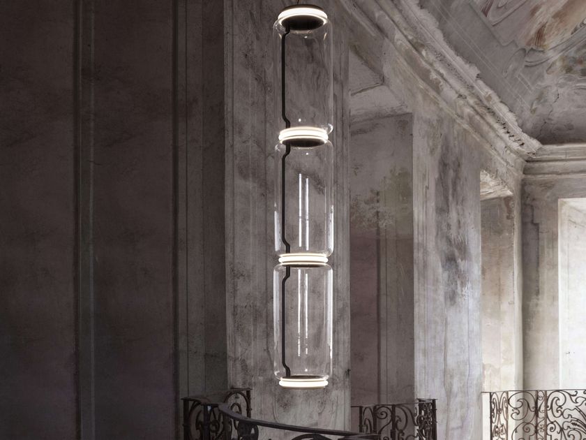 NOCTAMBULE SUSPENSION pendant lamp By Flos design Konstantin Grcic