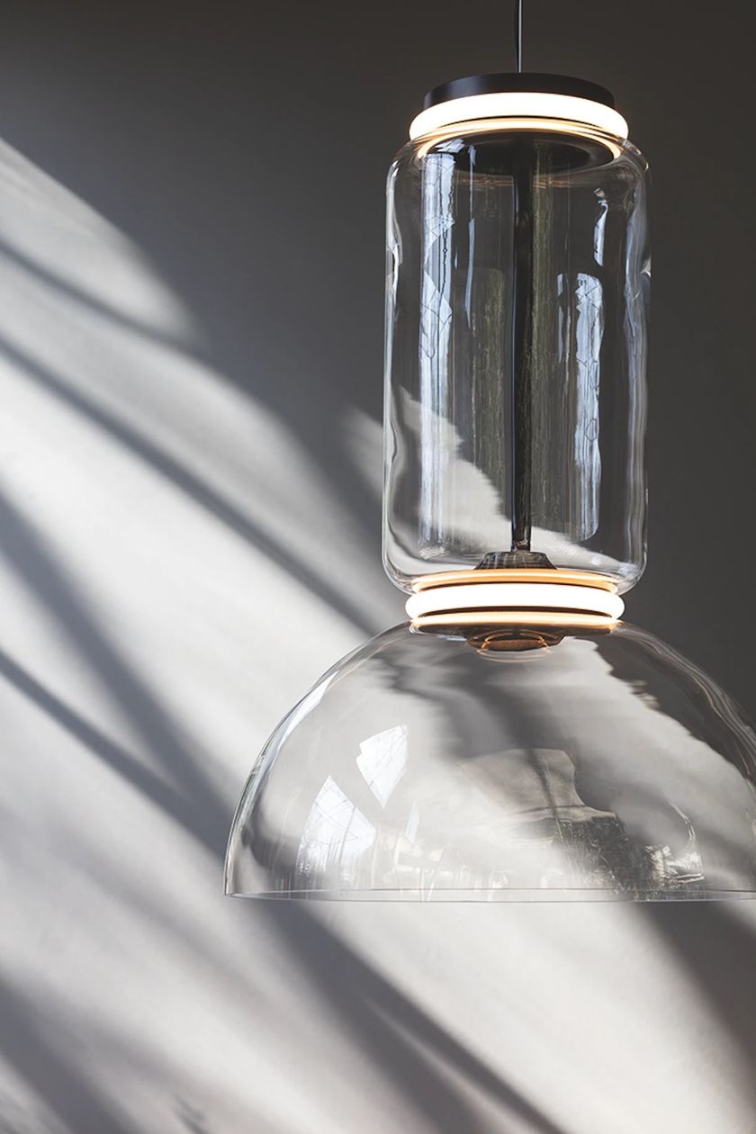NOCTAMBULE SUSPENSION LOW CYLINDER BOWL pendant lamp By Flos design ...