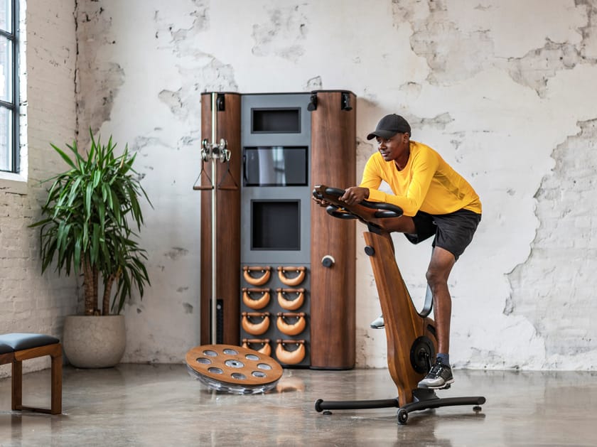 NOHRD BIKE Wooden exercise bike By WaterRower Nohrd