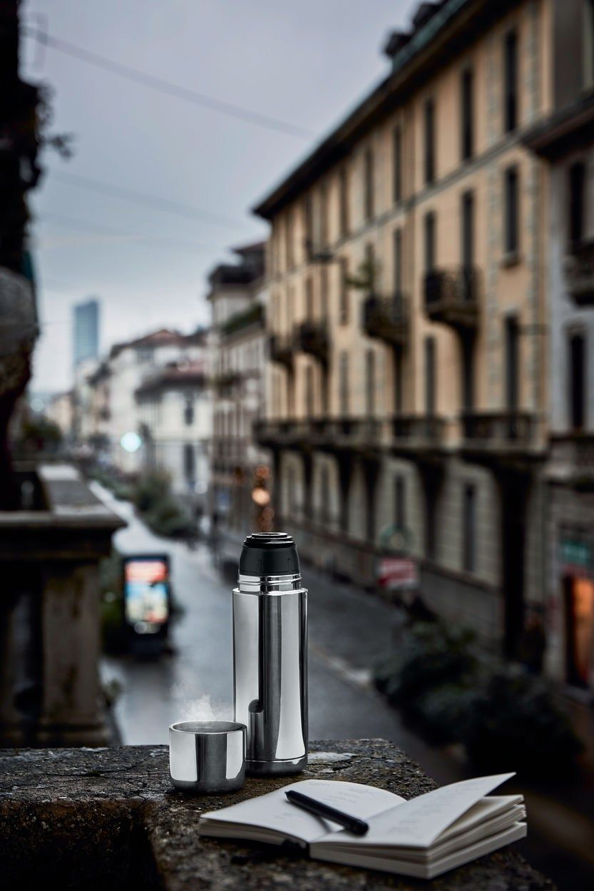 NOMU | Vacuum flask By Alessi design Naoto Fukasawa