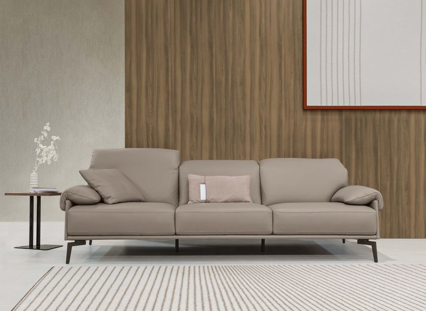 NORMA | 3 seater sofa 3 seater leather sofa By Max Divani