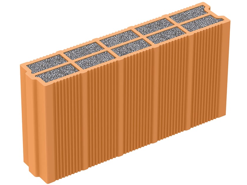 Blocco in laterizio NORMABLOK PIÙ PONTI TERMICI - Fornaci Laterizi ...