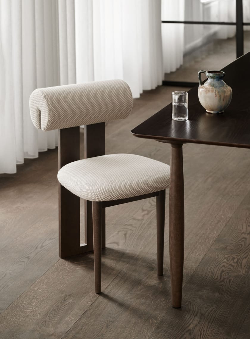 HIPPO CHAIR Fabric and oak easy chair By NORR11 | design Tommy Hyldahl ...