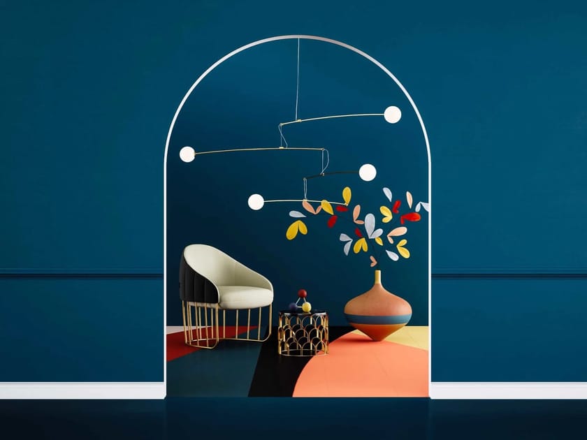 NOTOS L pendant lamp By Gobolights design Nicolas Brevers