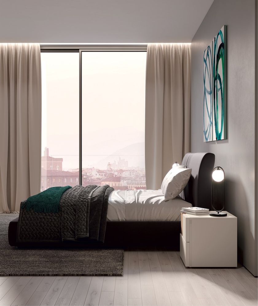 Melamine-faced chipboard bedroom set NOTTE. / 05 By Febal Casa