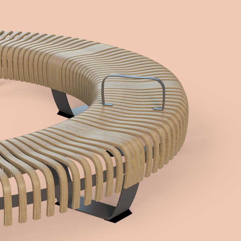 NOVA C BENCH Curved modular bench By Green Furniture Concept | design ...
