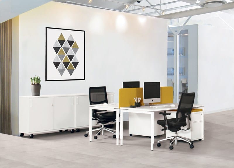 Sectional workstation desk NOVA H Nova Collection By NARBUTAS