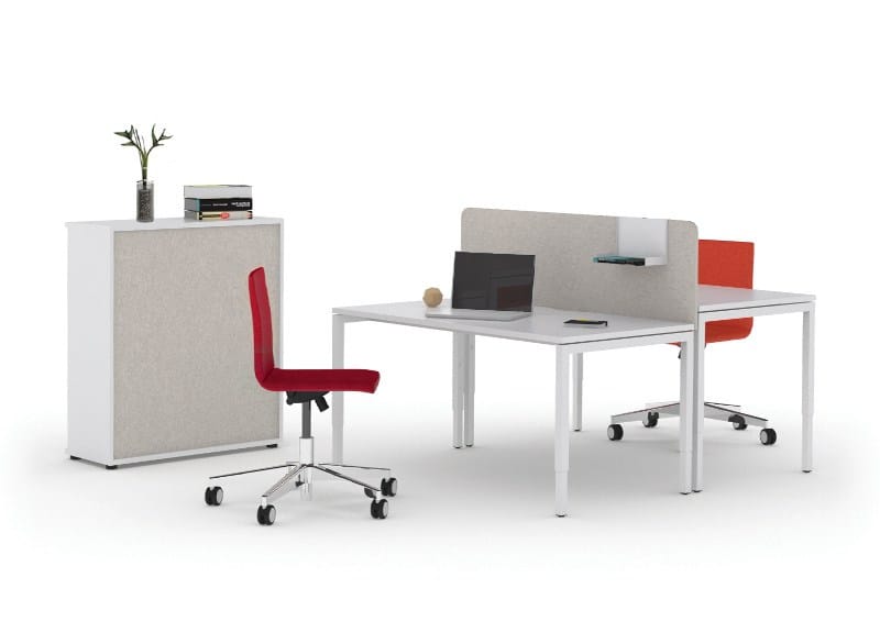 Sectional workstation desk NOVA H Nova Collection By NARBUTAS