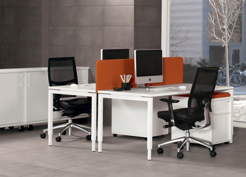 Sectional workstation desk NOVA H Nova Collection By NARBUTAS