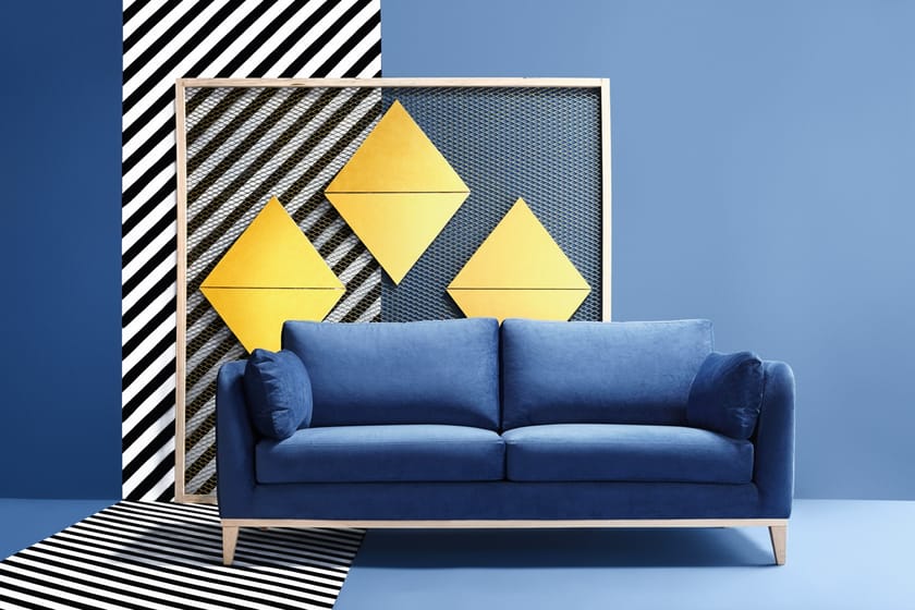 Sofá 3 plazas de tela NOVAK By Missana diseño Pepe Albargues