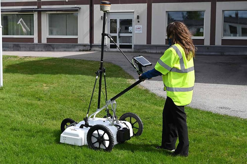 GPR RAPTOR Ground-penetrating radar By NOVATEST