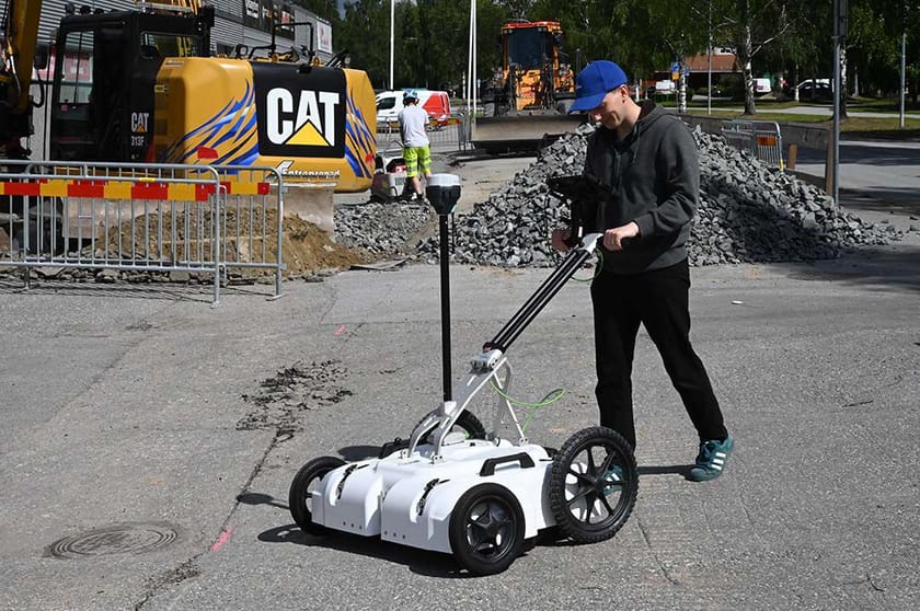 GPR RAPTOR Ground-penetrating radar By NOVATEST