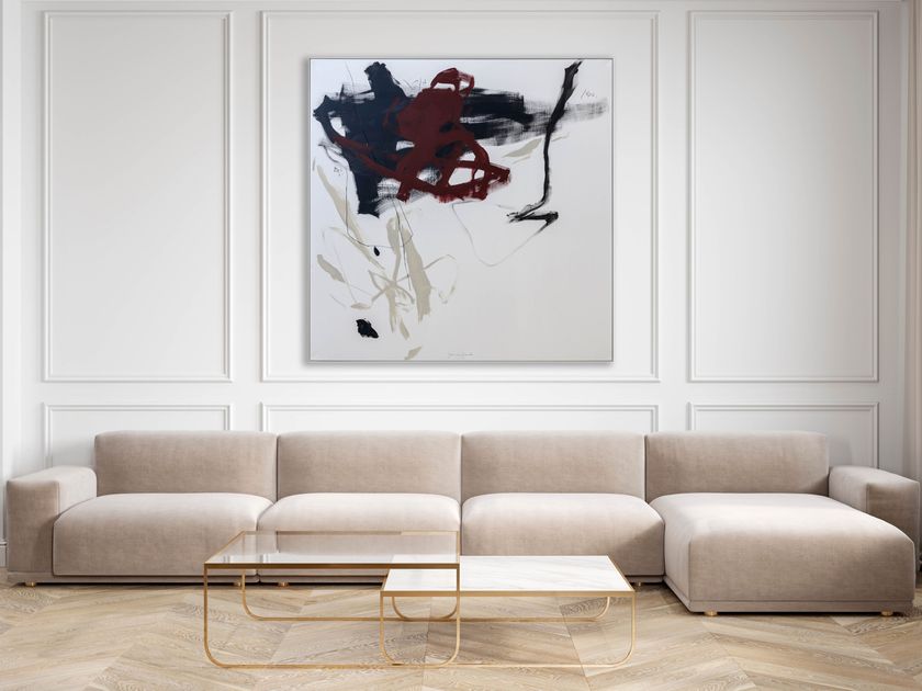 ARBUSTO II Painting By NOVOCUADRO ART COMPANY