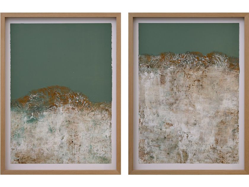 MARACÁ I & II Paper Painting By NOVOCUADRO ART COMPANY