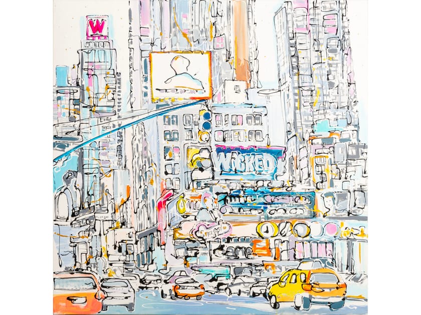 SNAPPLE TAXI Cuadro By NOVOCUADRO ART COMPANY